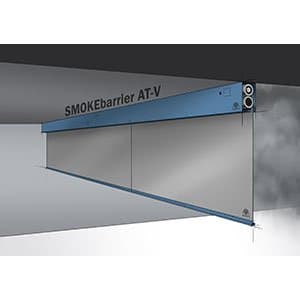 SMOKEbarrier AT | Textile active barriers | AVAPS EN