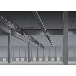 SMOKEbarrier ST | Textile static barriers | AVAPS EN